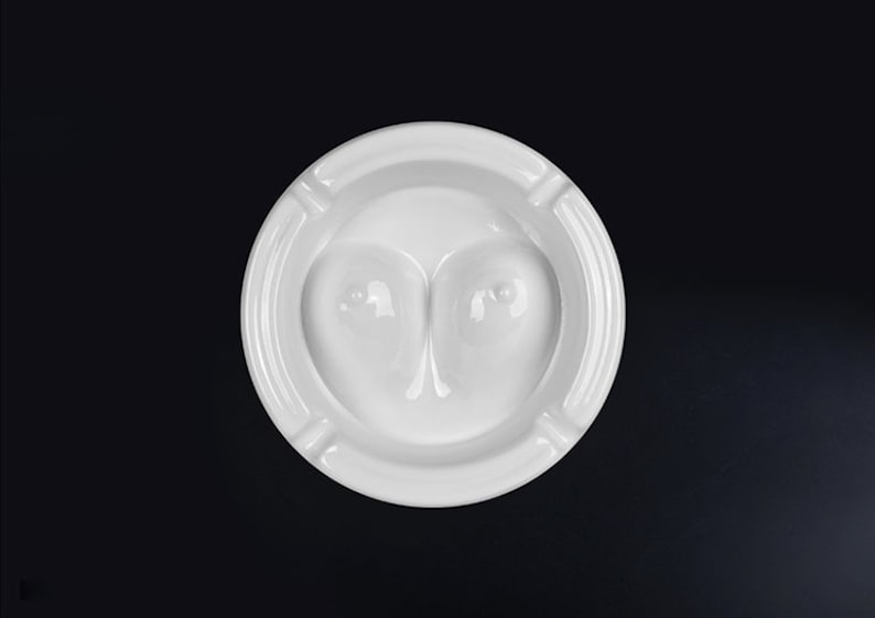 Ceramic 3D Boobs / Vulva Ashtray, Art Labial Ashtray - Etsy