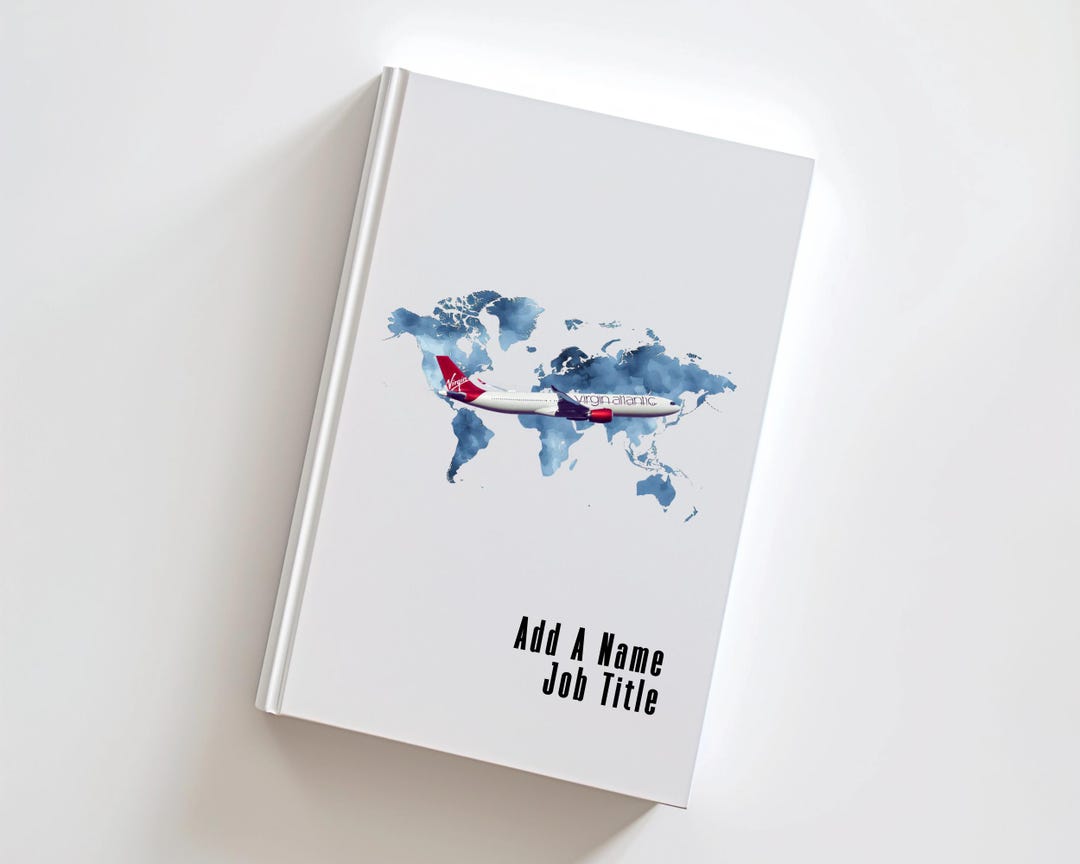 Personalised A330 Plane Notebook Custom Aviation Gift Airline Cabin ...