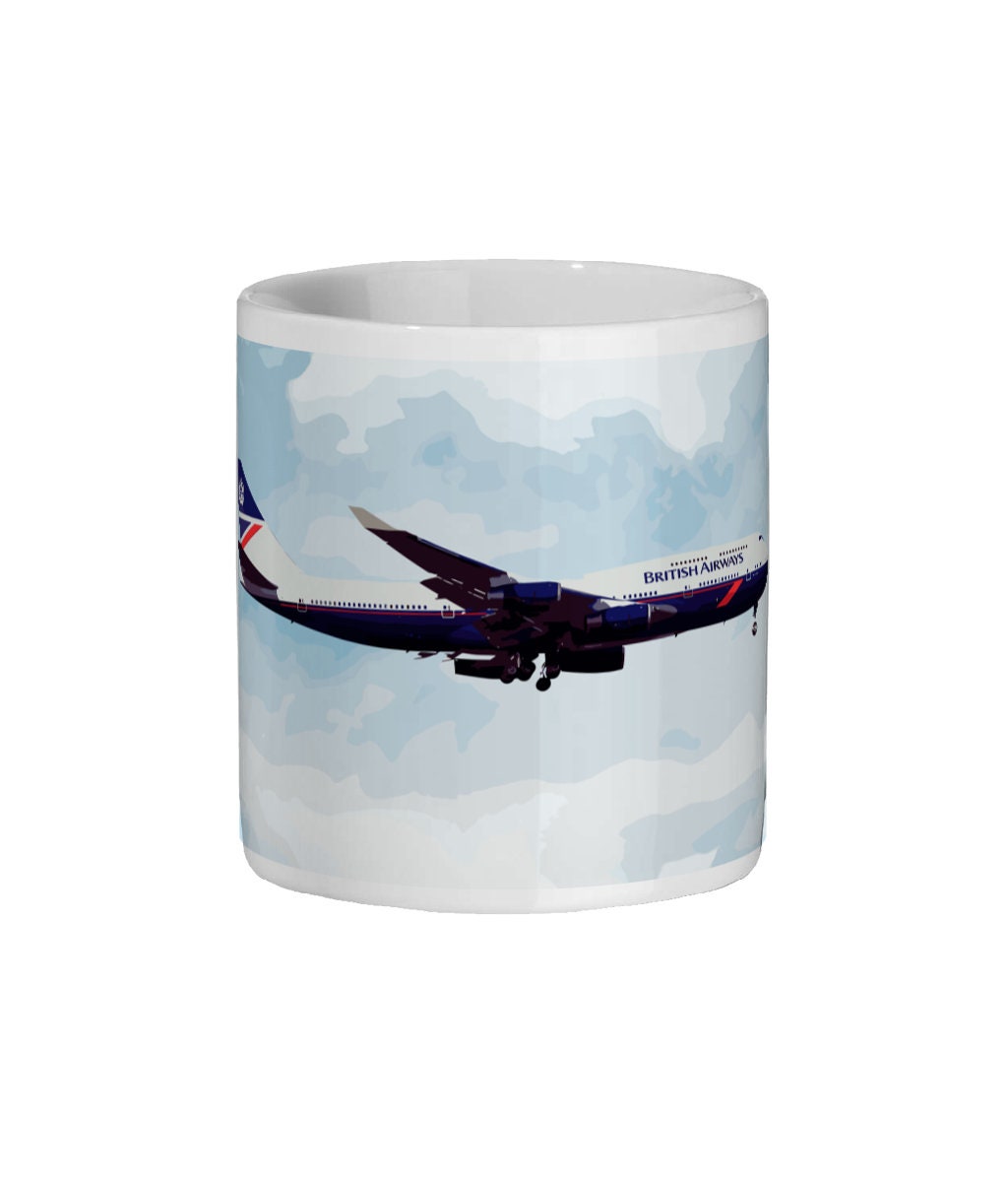 Boeing B747 Plane Mug Aviation Gifts for Airplanes Lovers Plane ...