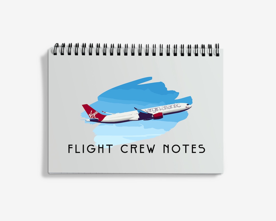 Airline Pilot A330 Airbus Plane Notebook Notepad Aviation Gift A5 ...