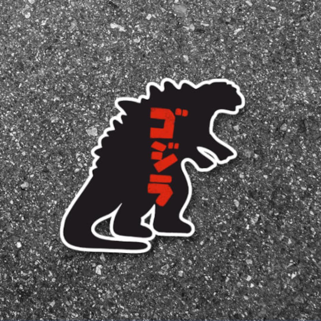 Godzilla Sticker Kaiju Monarch Monstar Titan - Etsy