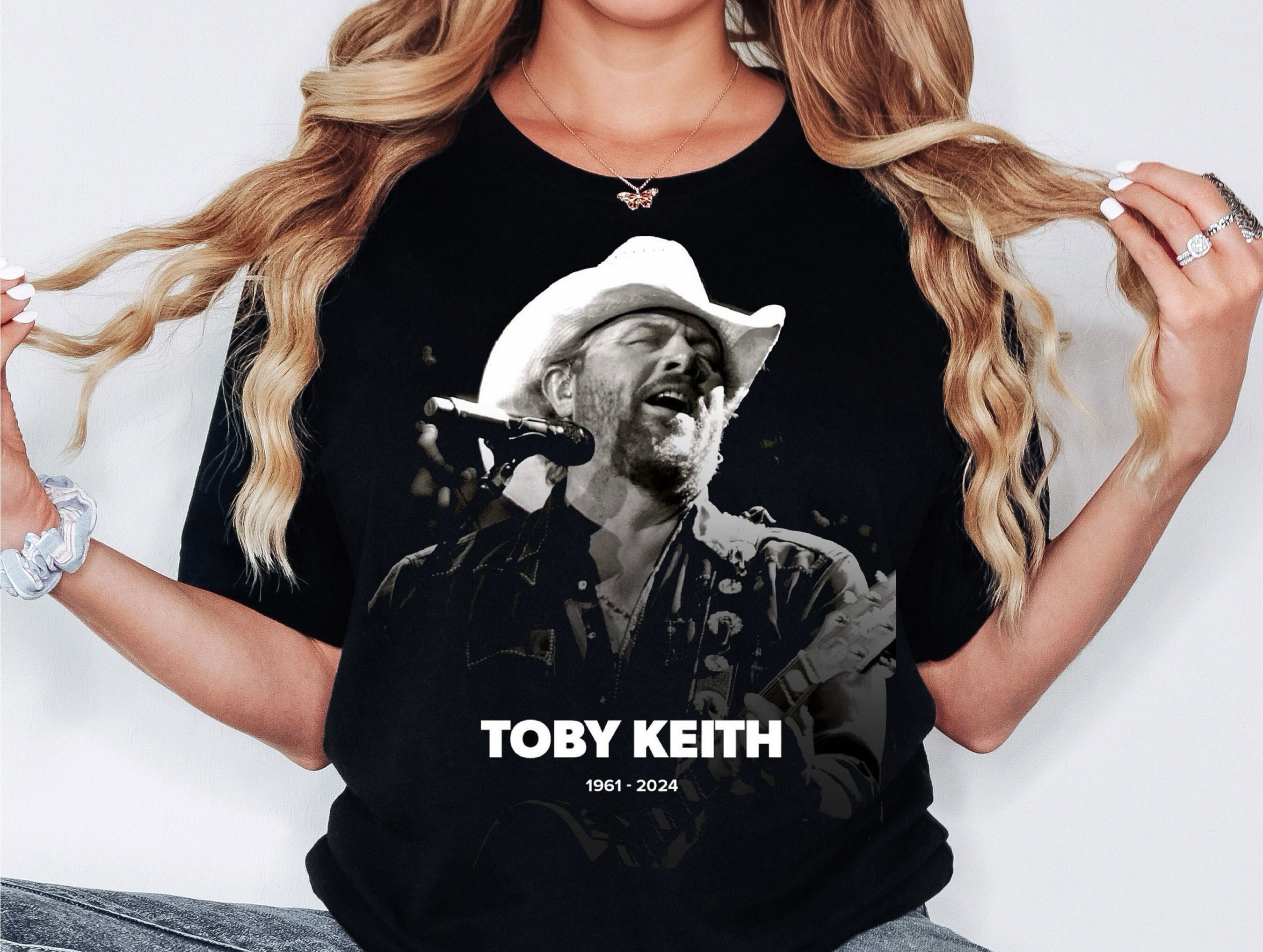 Chemise Toby Keith, chemise Toby Keith Memorial, chemise de fan Toby ...