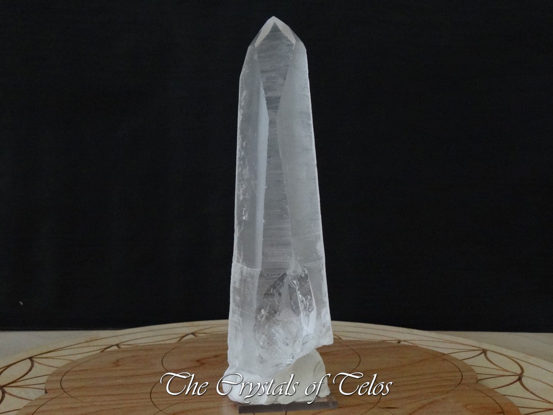 Lemurian Star Seed Crystal Trans-channeler: DOW 7-3-7-3-7-3 296g, 6 ...