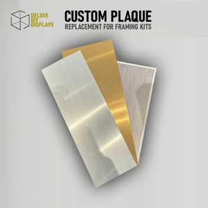 Custom Metal or Paper Printed Plaque - Works With Our DIY Kits! - Etsy UK