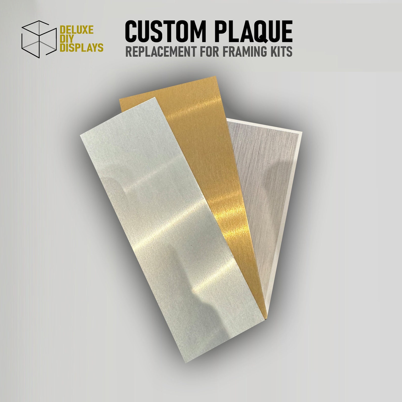 Custom Metal or Paper Printed Plaque - Works With Our DIY Kits! - Etsy UK