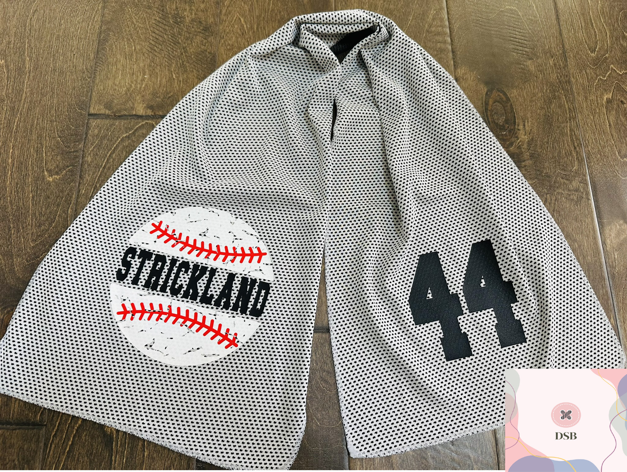Personalized Baseball Cooling Towel - Etsy