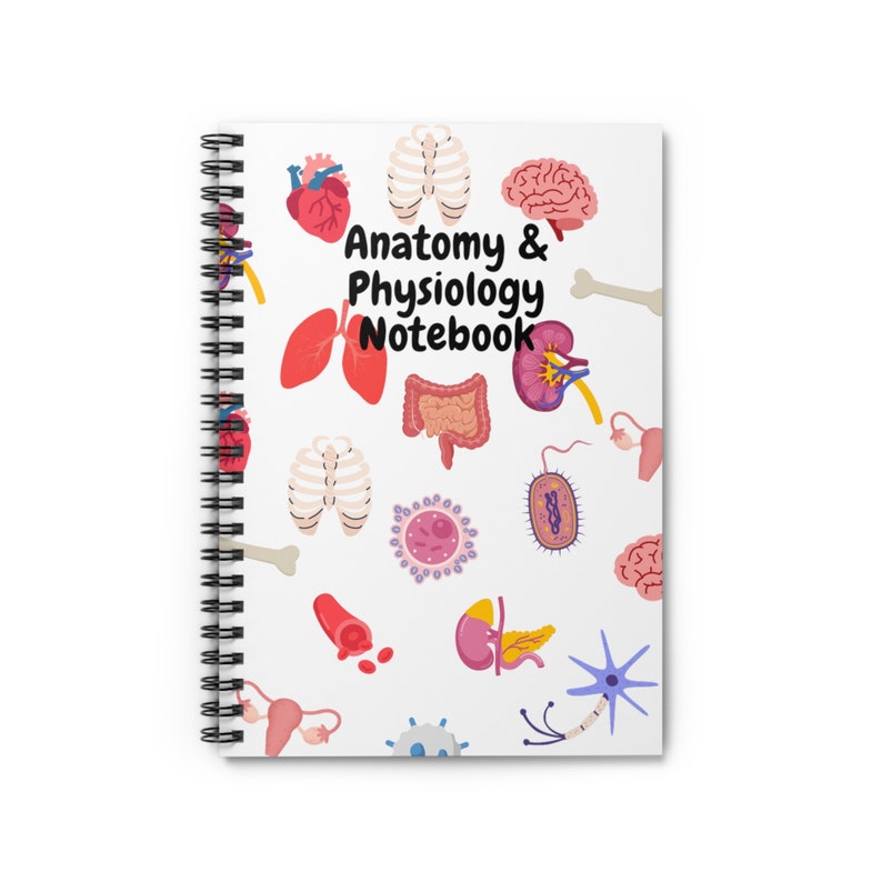 Anatomy and Physiology Notebook, Nursing Student Journal, Human Anatomy ...