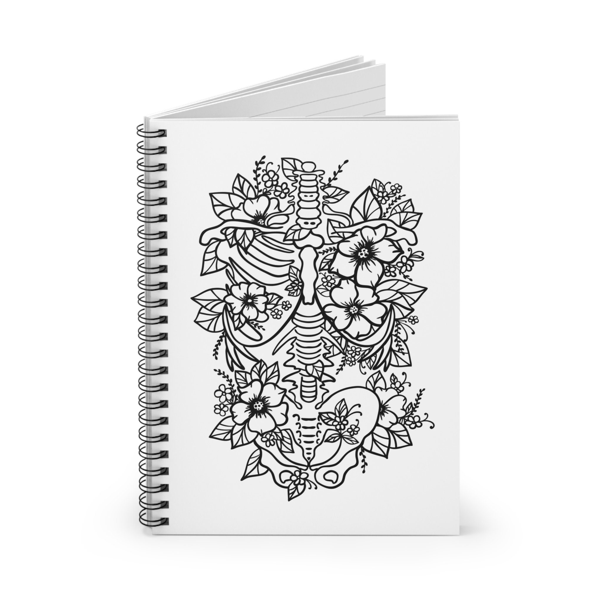 Anatomy Spiral Notebook, Nursing Student Journal, Medical Notebook ...