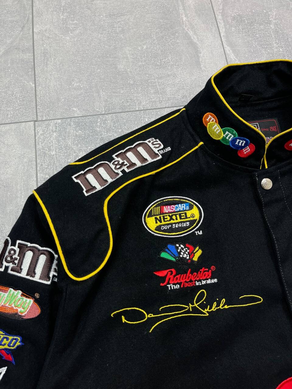 Nascar Kyle Busch JH Design Ford Racing M&M Jacket Size L - Etsy