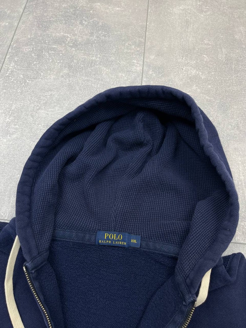 Vintage Polo Ralph Lauren Zip up Hoodie Men's Size XXL - Etsy