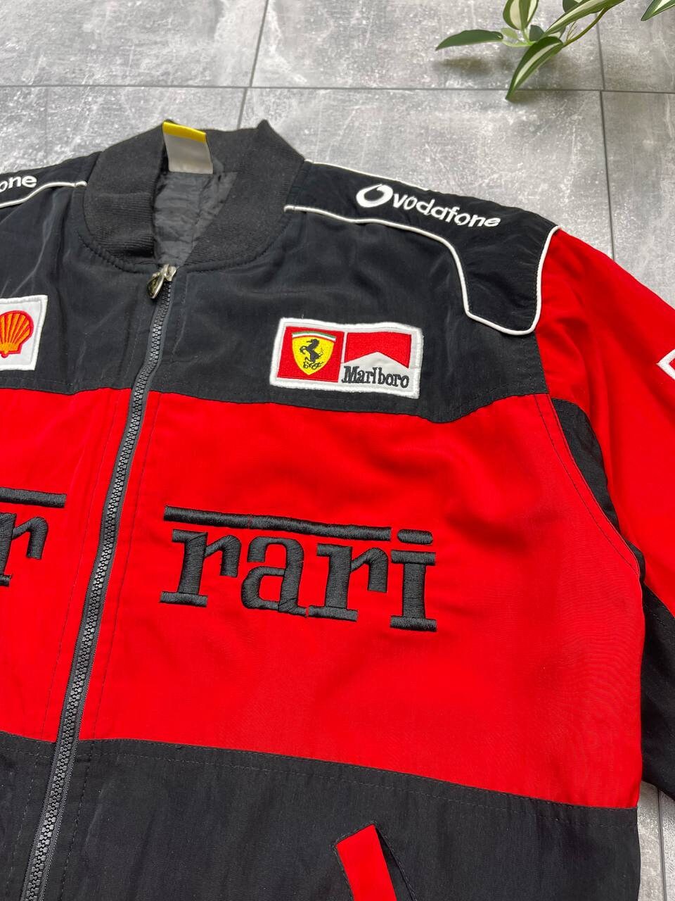 Vintage Ferrari Marlboro Racing Jacket Vodafone Michael Schumacher F1 ...