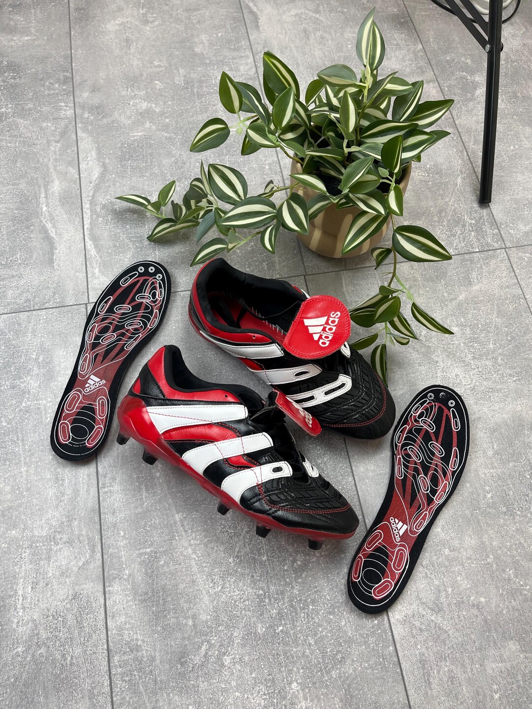 Adidas Predator Accelerator FG Reprint Edition para hombre, talla 9 1/2 ...