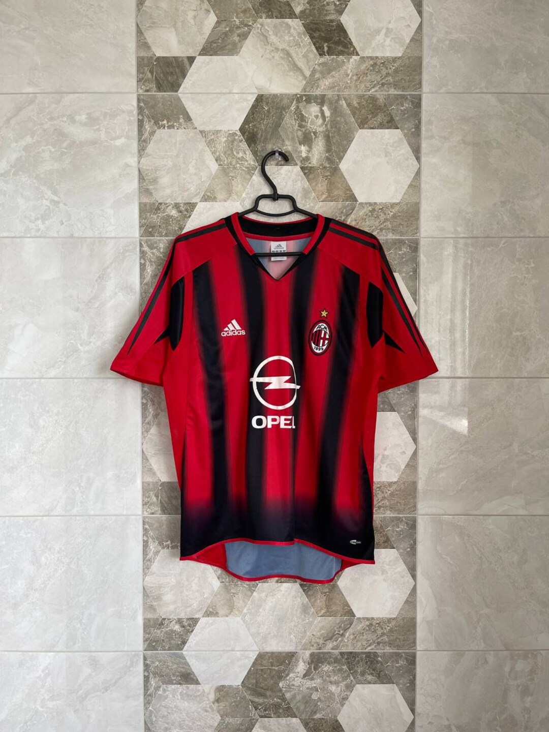 AC Milan 2004 2005 Home Football Shirt Soccer Jersey 369572 Men's M - Etsy