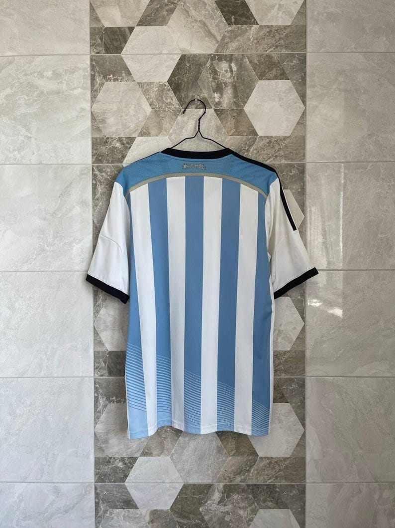 Camiseta de fútbol de la selección argentina 2013-2015, marca Adidas ...