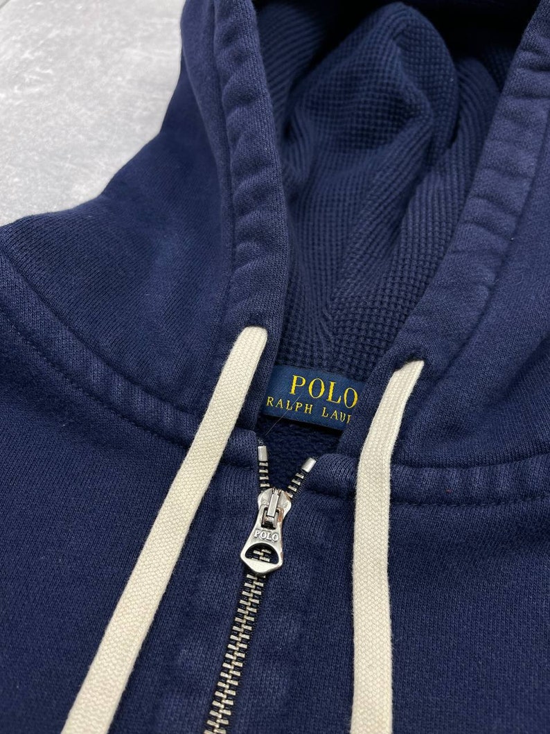 Vintage Polo Ralph Lauren Zip up Hoodie Men's Size XXL - Etsy