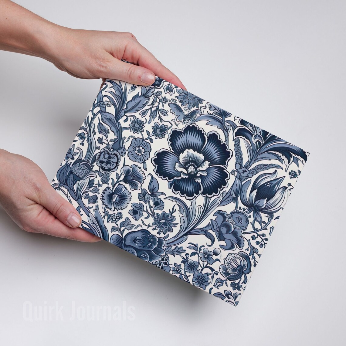 Delft Floral Pattern Digital Printables for Junk Journals - Etsy