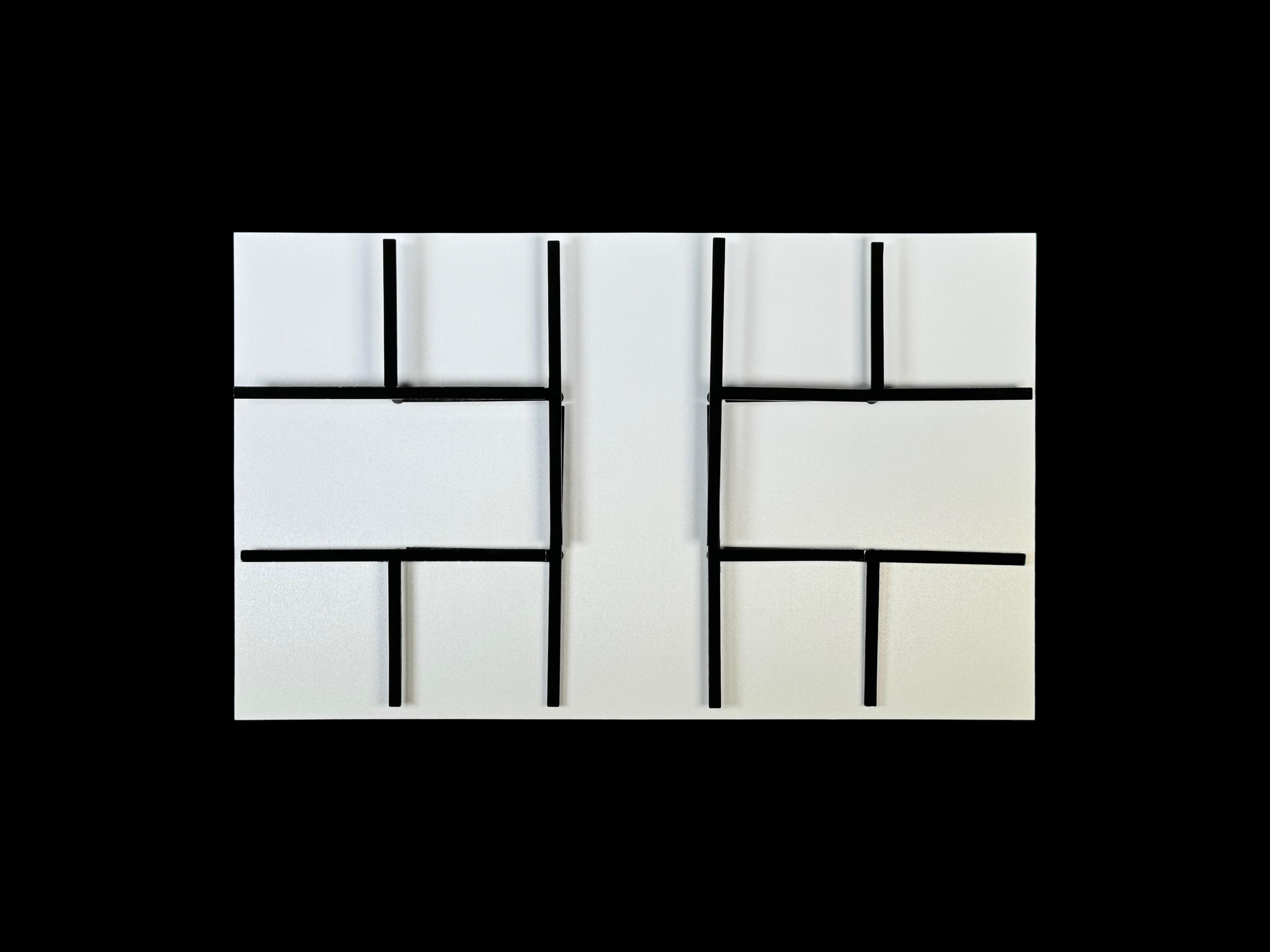 Kinetic Wall Art Sculpture, Geometric Moving Decor, Modern Wall ...