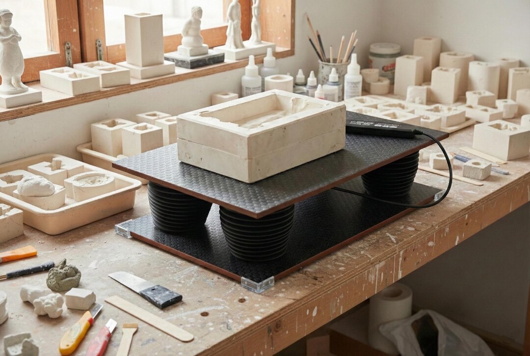 Small Vibration Table for Silicone Molds | Mini Vibro Table for ...