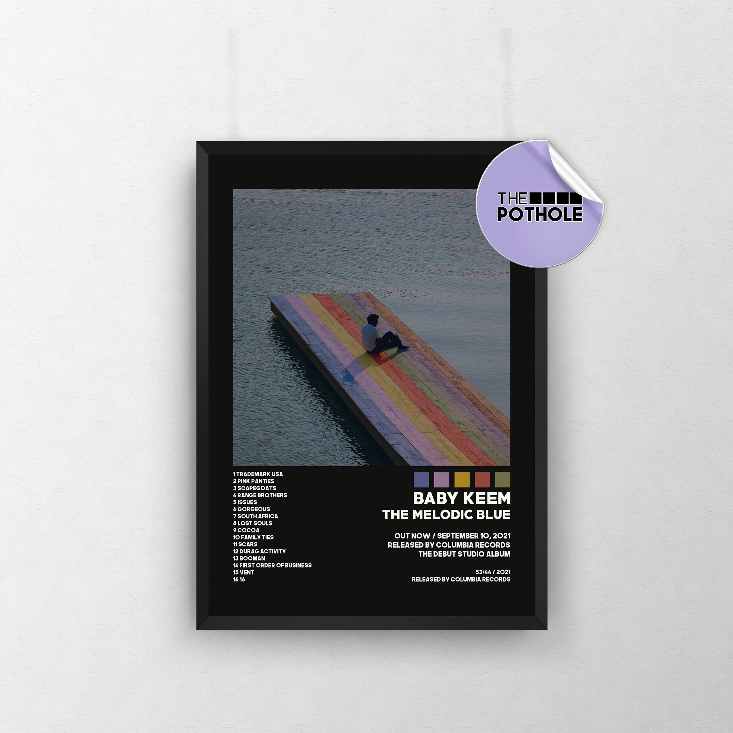 Baby Keem Posters / The Melodic Blue Poster Designed & Sold By ...