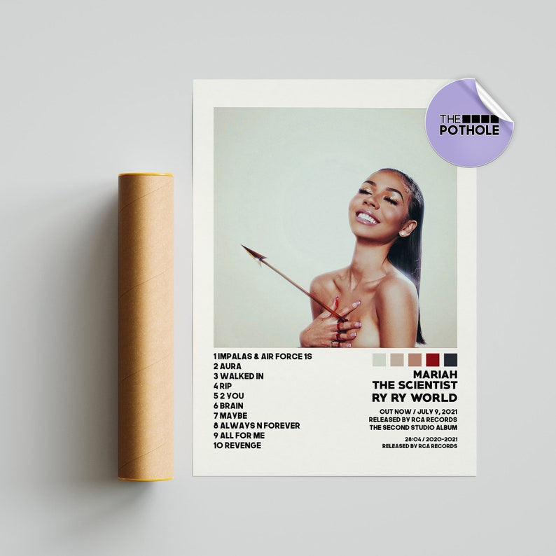 Mariah the Scientist Posters RY RY WORLD Poster Album Cover - Etsy