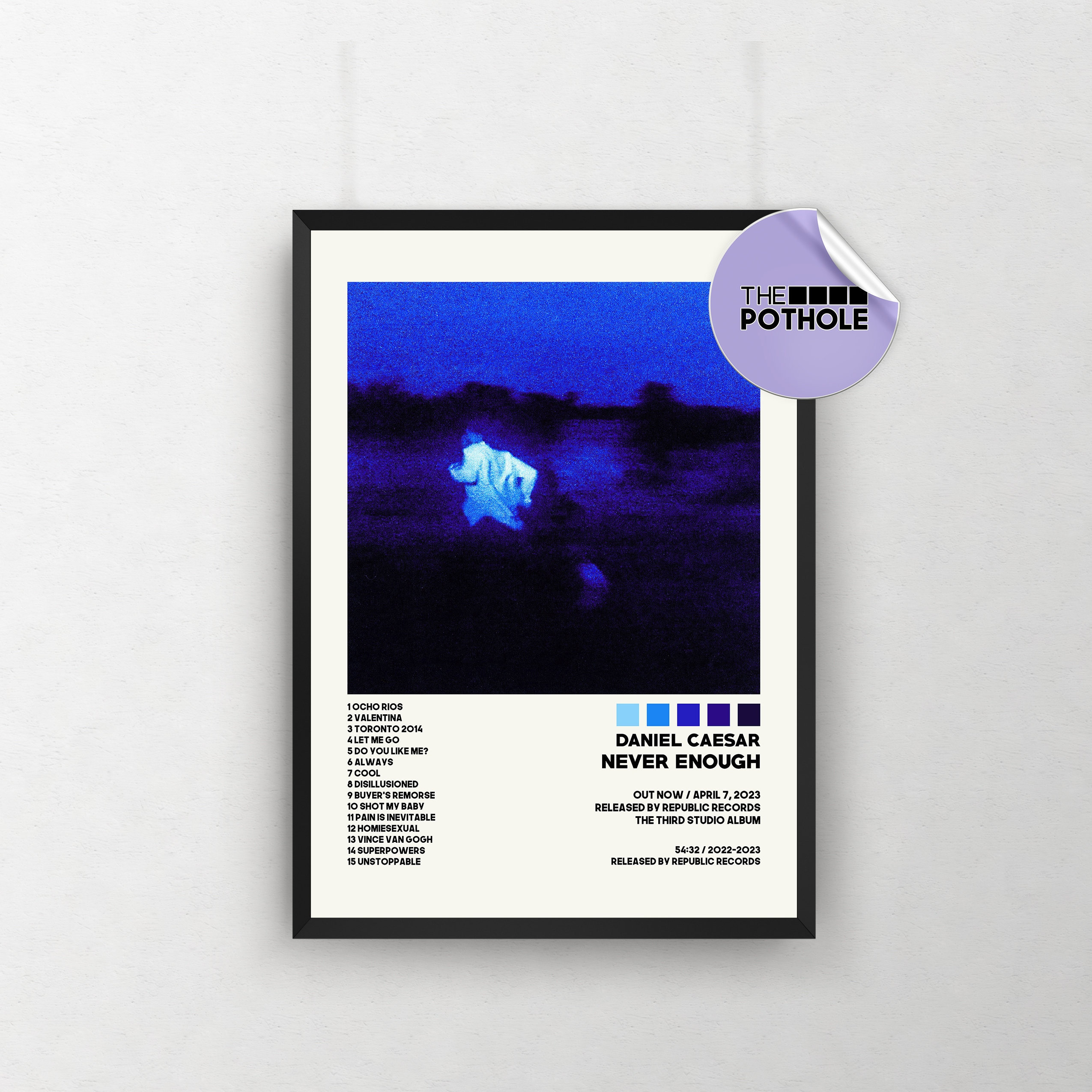 Daniel Caesar Posters, Never Enough Poster sold by Fervent Daughter-In-Law | SKU 41642562 ...