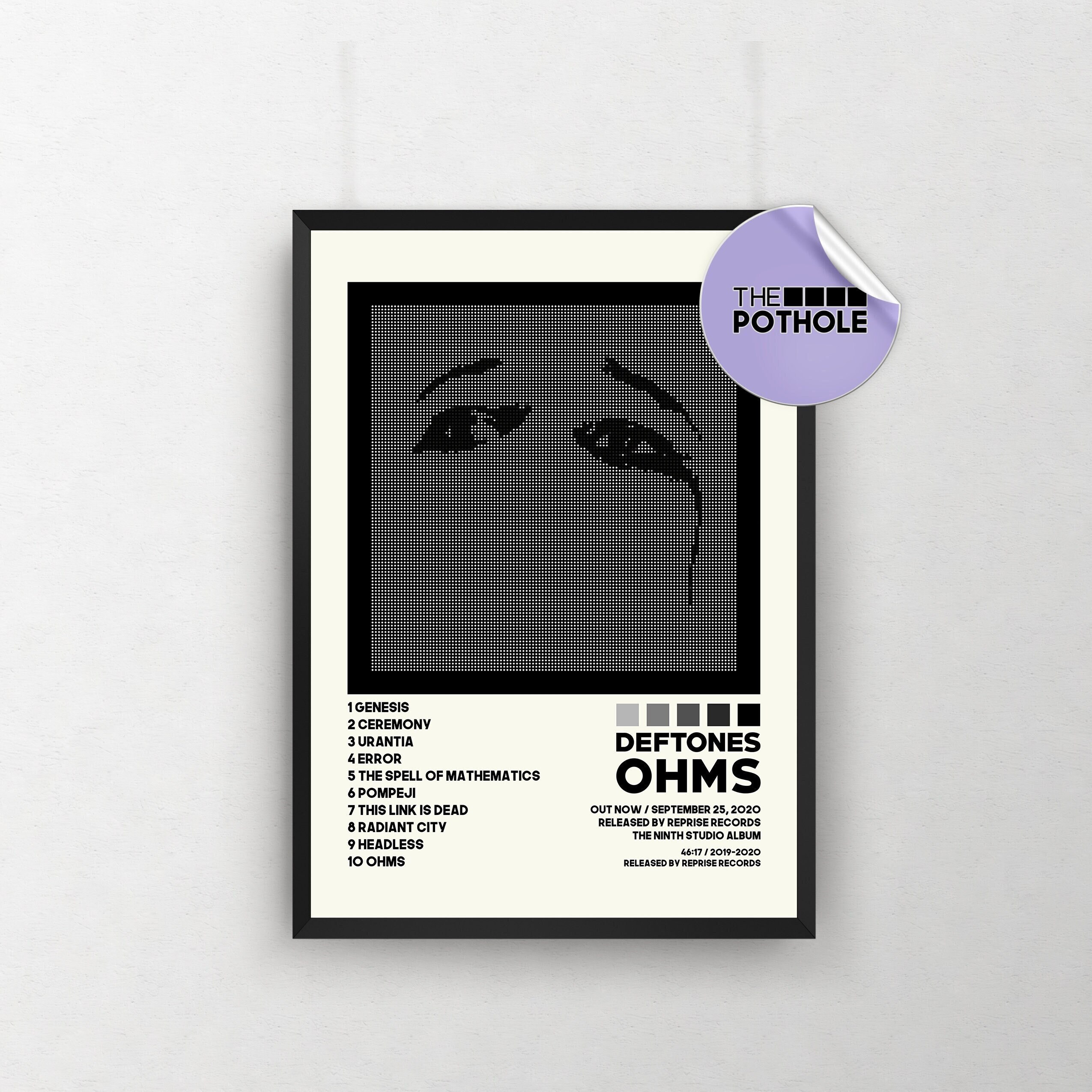 Deftone Posters / Ohms Poster, Album Cover Poster Designed & Sold By ...