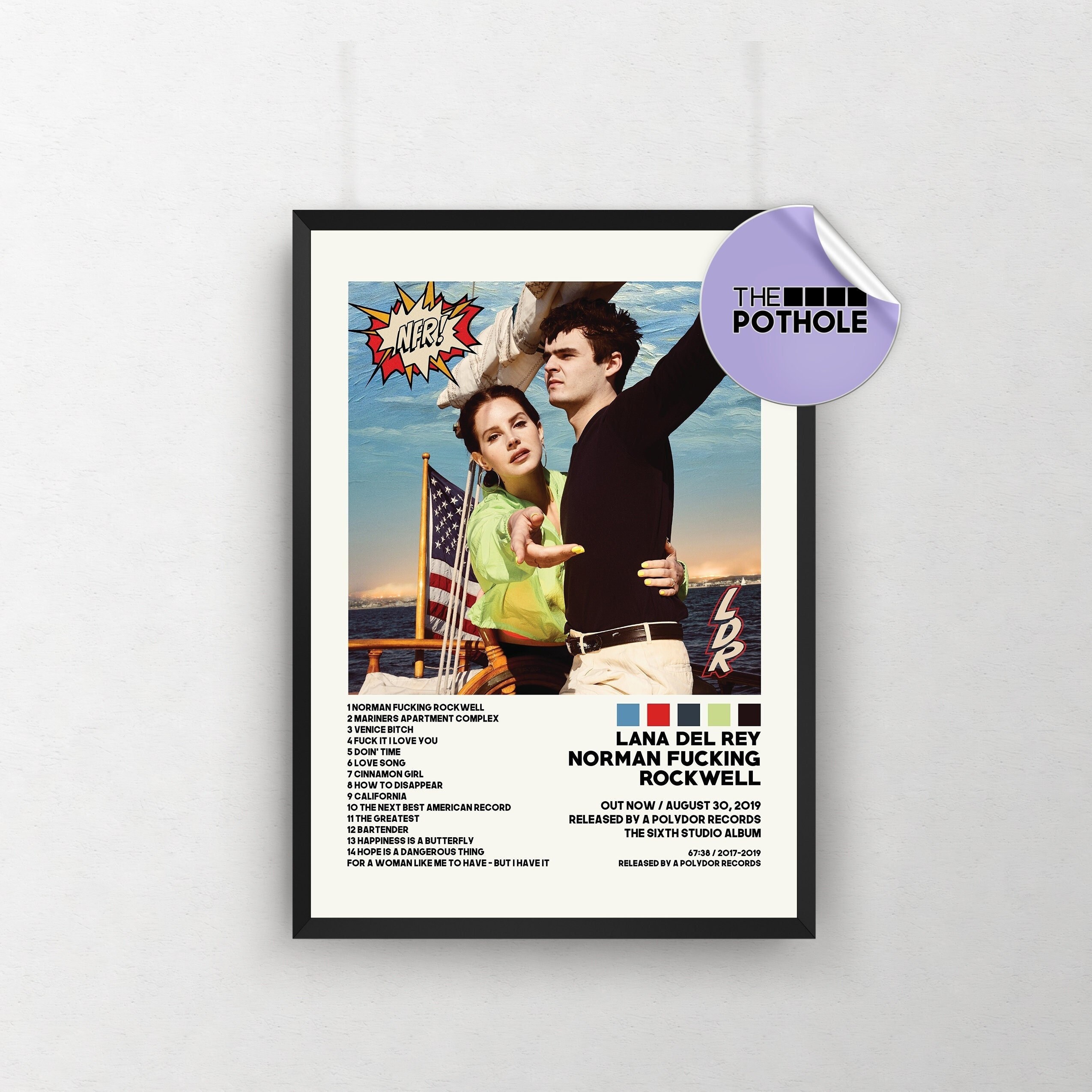 Lana Del Rey Posters / Norman Rockwell Poster sold by AARON MARTINEZ ...