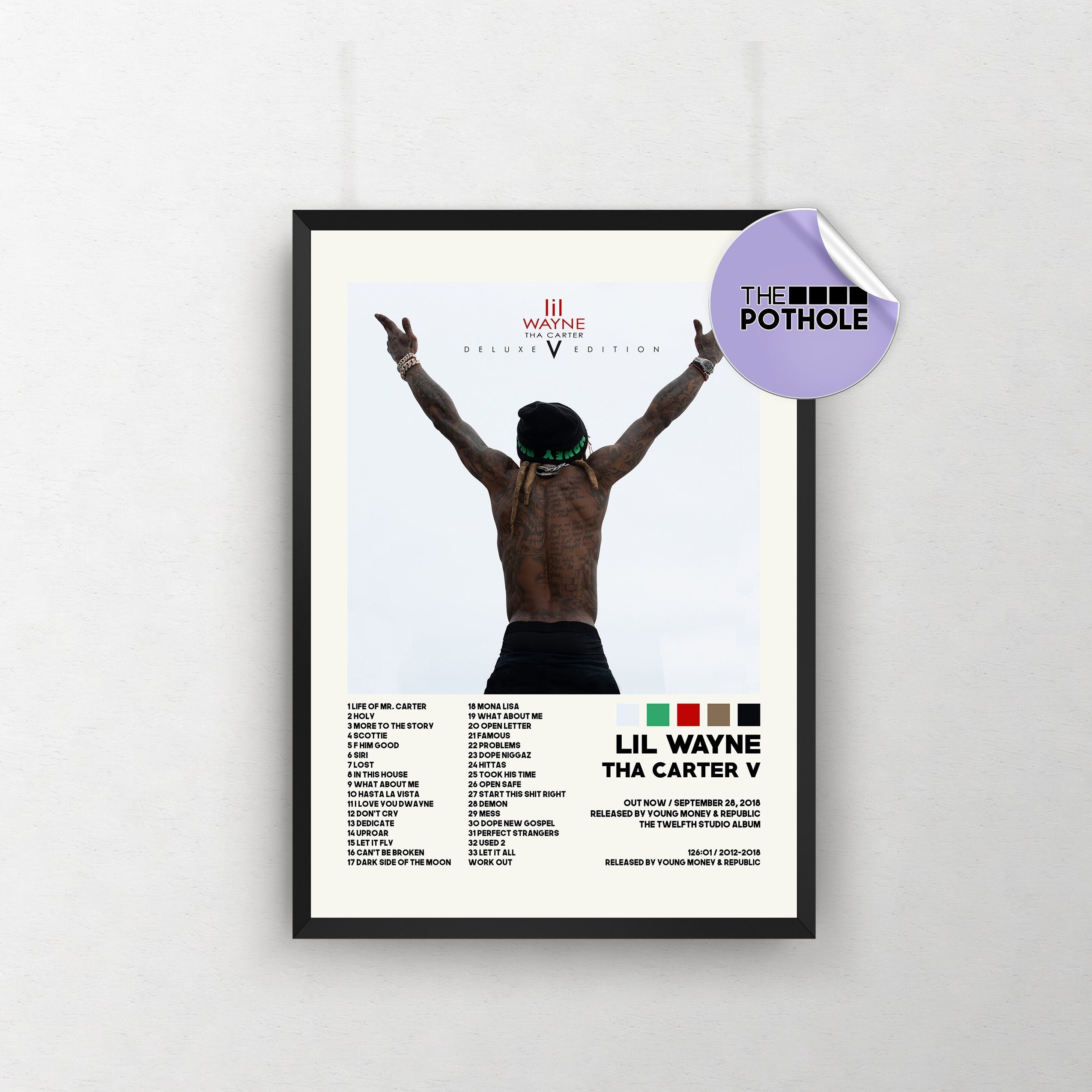 Lil Wayne Posters / Tha Carter V Poster sold by Greg Edwards | SKU ...
