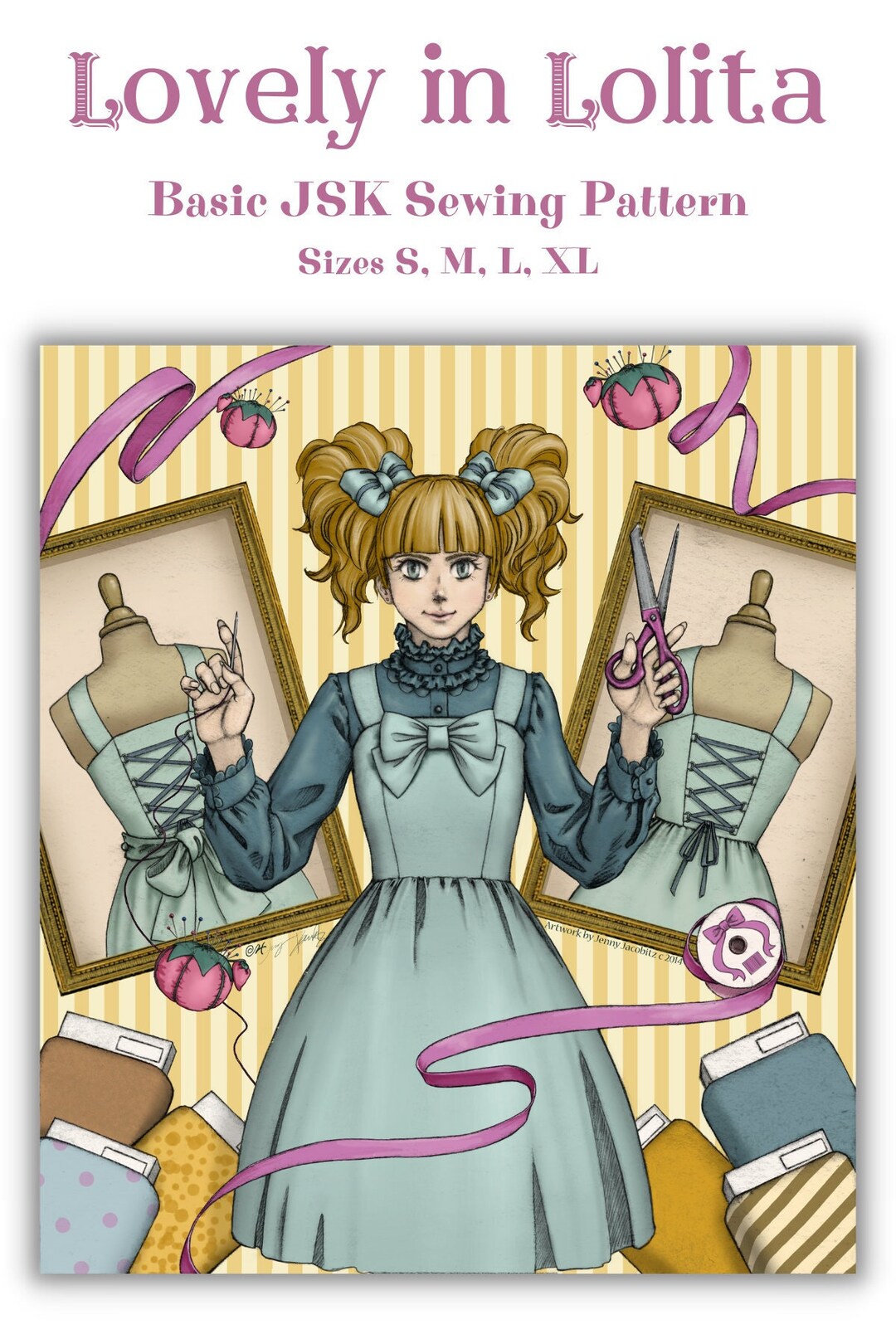 Lolita Basic JSK Sewing PATTERN - Etsy