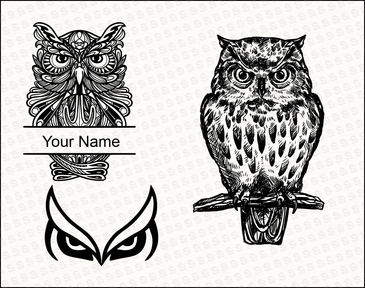 OWL SVG Bundle, OWL Clipart, Owl Svg Files for Cricut, Owl Svg Cut ...