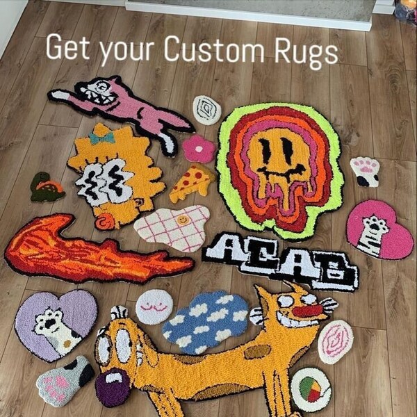 Custom Rugs - Etsy