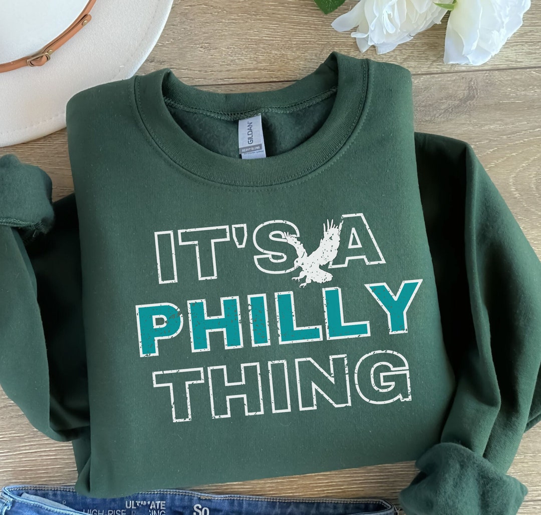 Philadelphia Football Vintage Sweatshirt, Eagle Sweatshirt Women ...