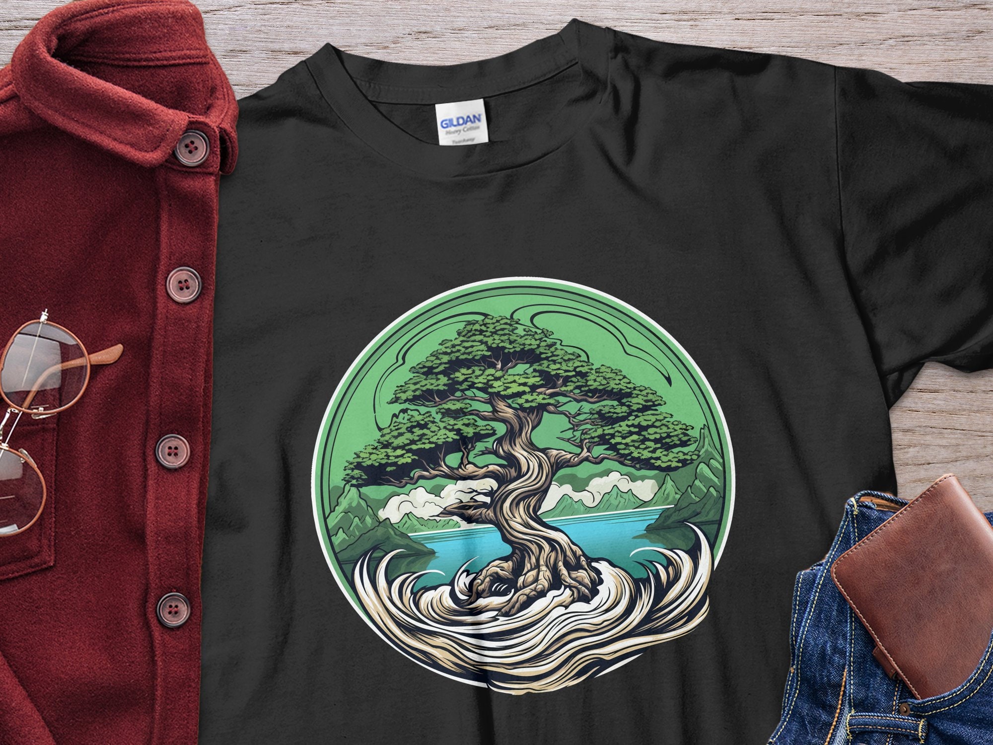 Bonsai Tree Tshirt Bonsai Tree Shirt Gift for Botanist T Shirt - Etsy