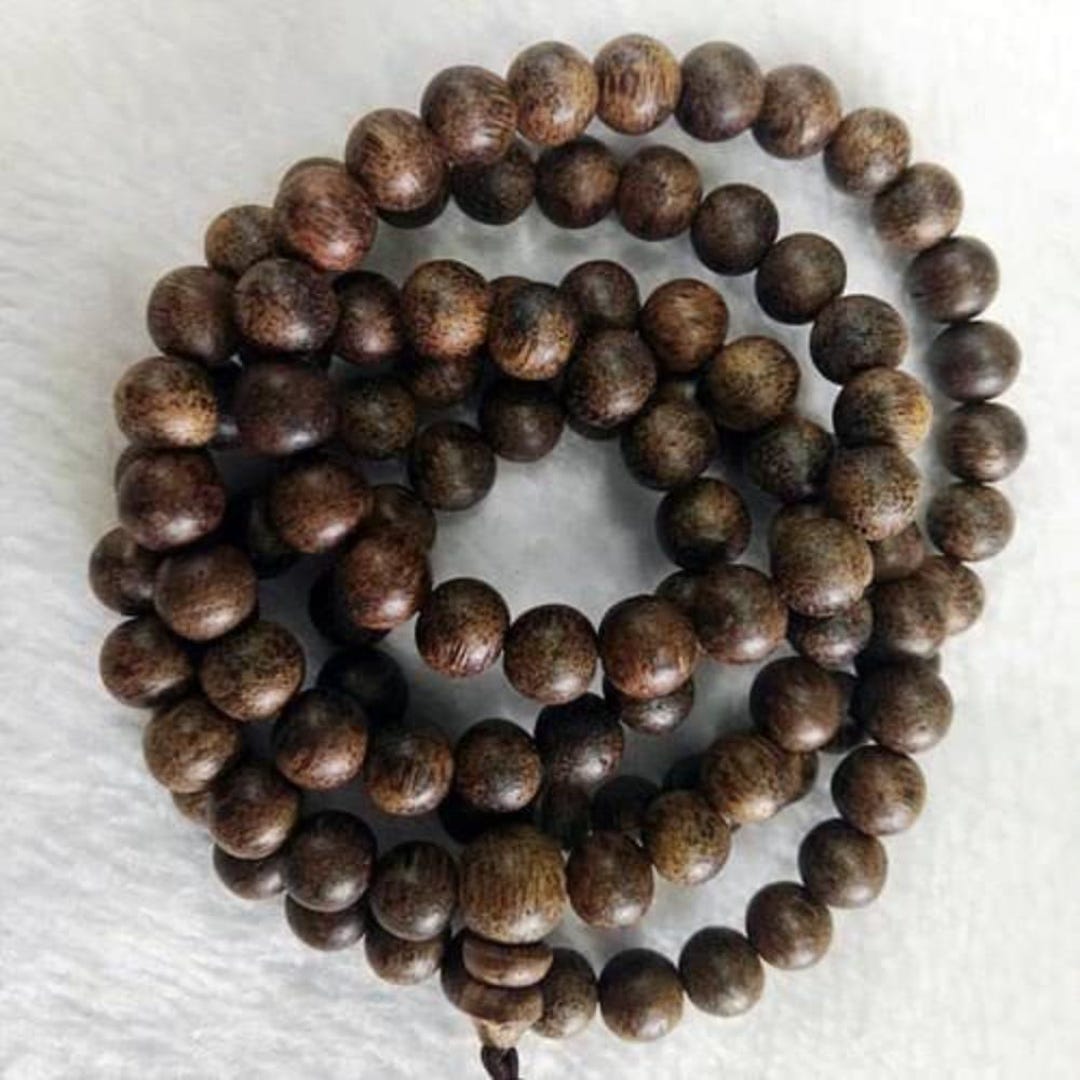 100 % Original Indian Agarwood Oud Mala Aloeswood Kynam Kyra Jinkō ...