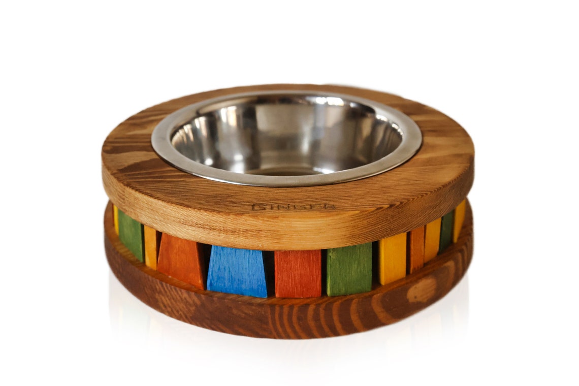 Unique Handmade Wood Stand for Small Pets' Bowls Limited - Etsy