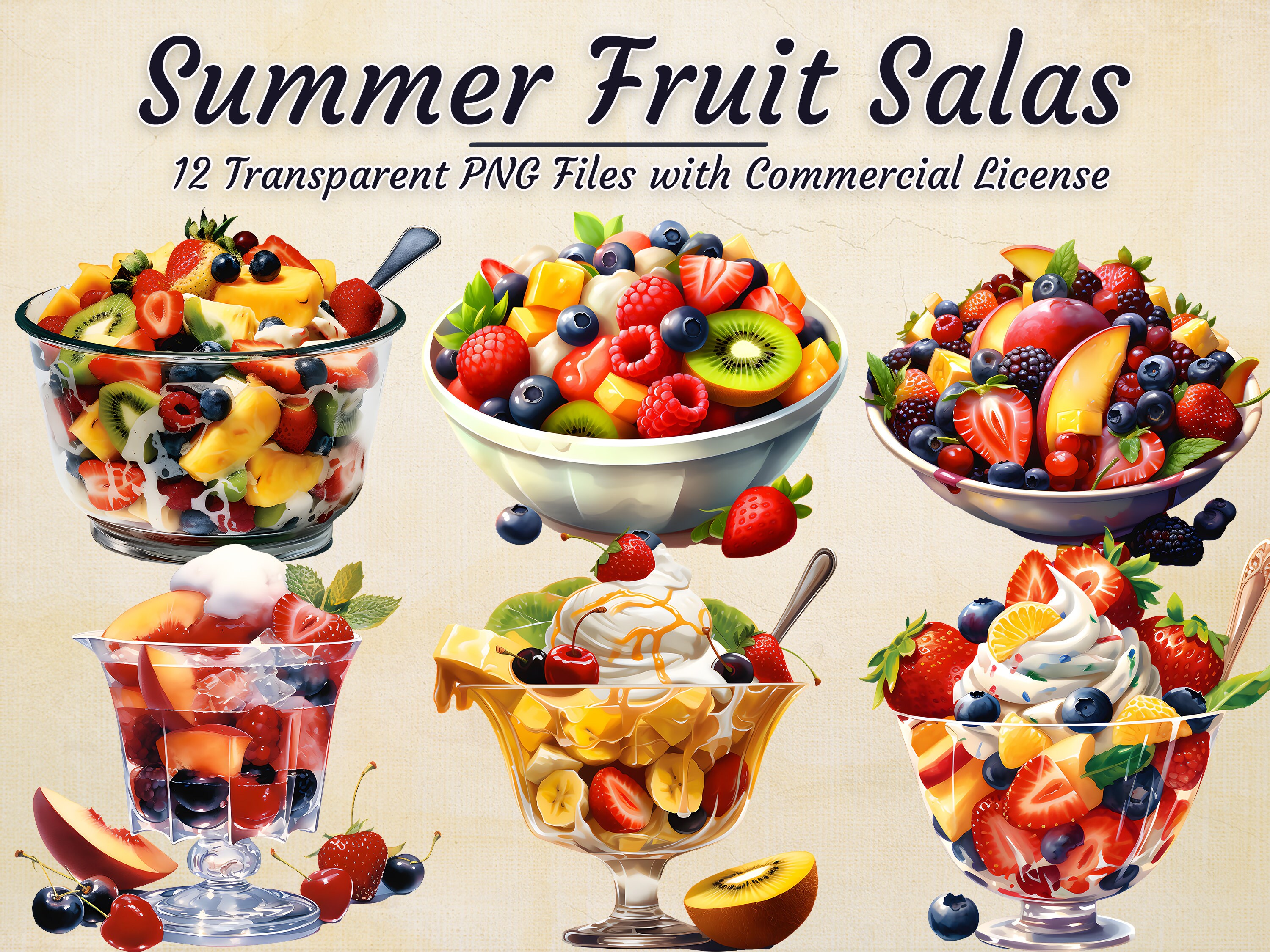 Fruit Salad Clipart