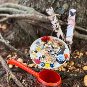 Crow Core Crows Nest Scoop Trinkets Grab-bag Crow-junk - Etsy