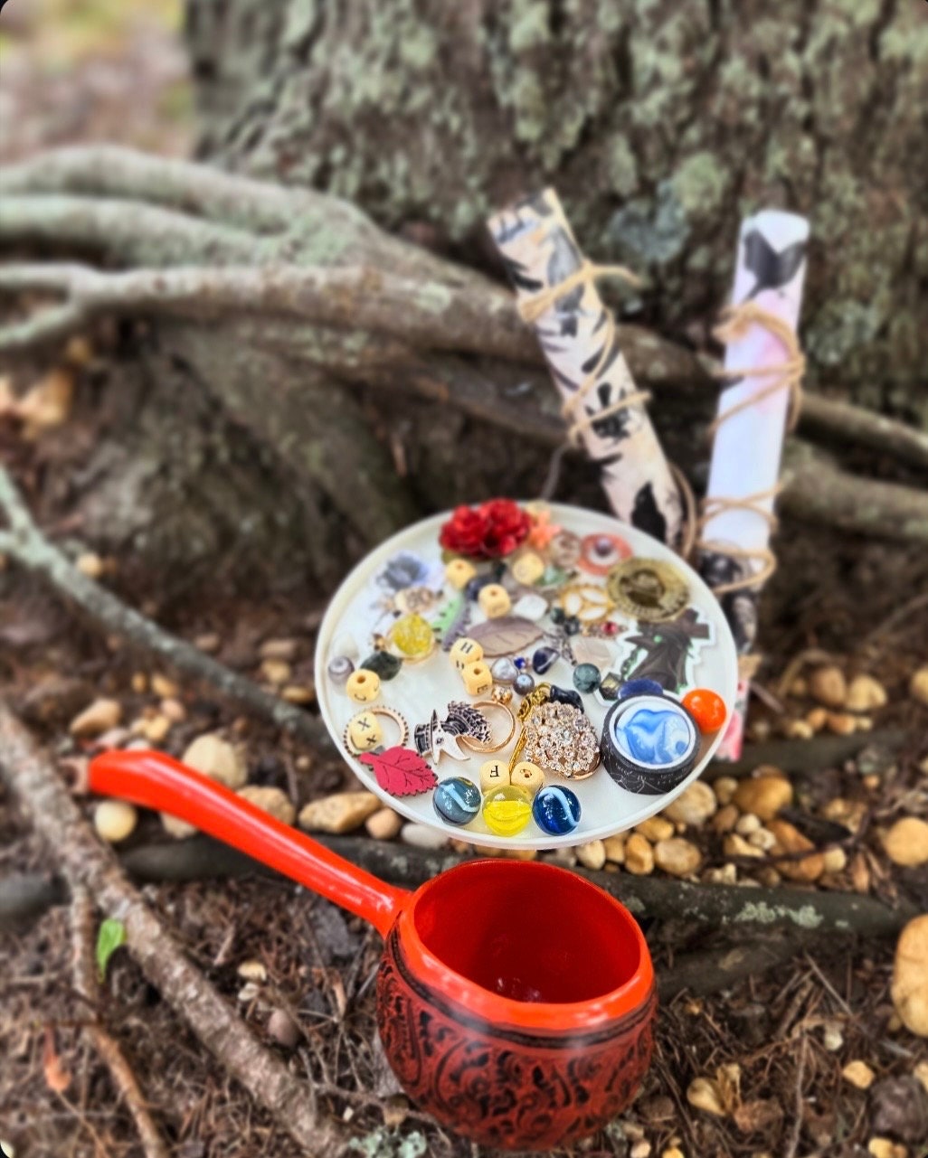 Crow Core Crows Nest Scoop Trinkets Grab-bag Crow-junk - Etsy