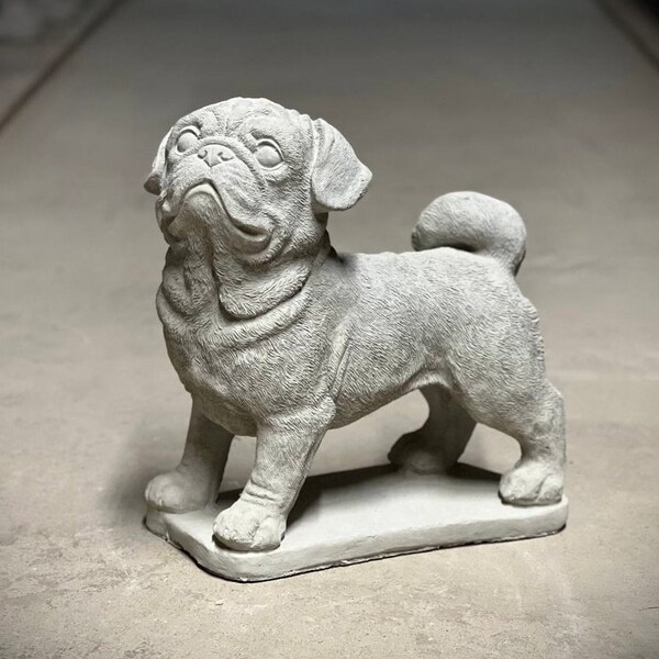 Pug Figure - Etsy