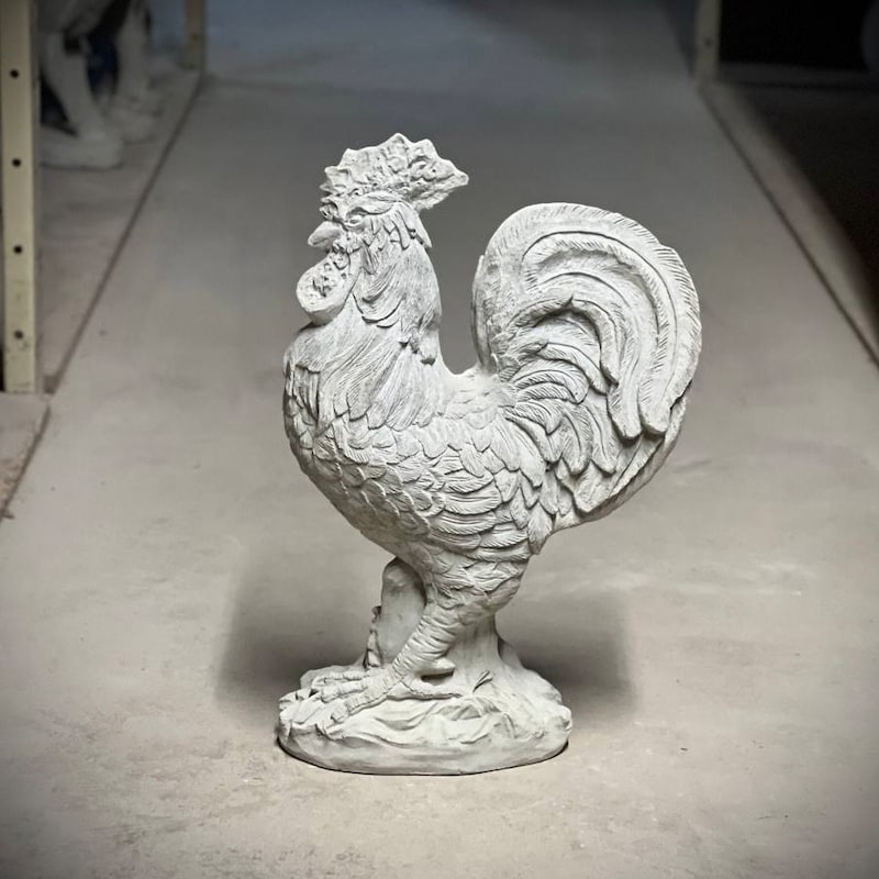 Rooster Statue - Etsy