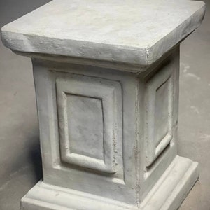 Massive Greek Pedestal Figure Stone Made Greek Post Statue Huge ...