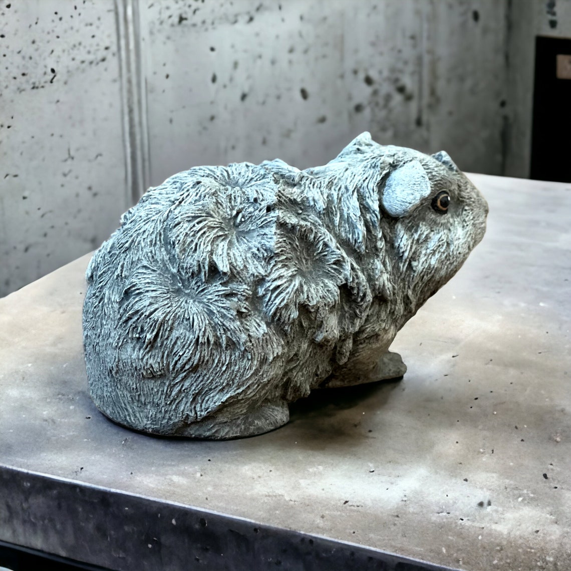 Standing Guinea Pig Statue Concrete Guinea Pig Figure Outdoor - Etsy