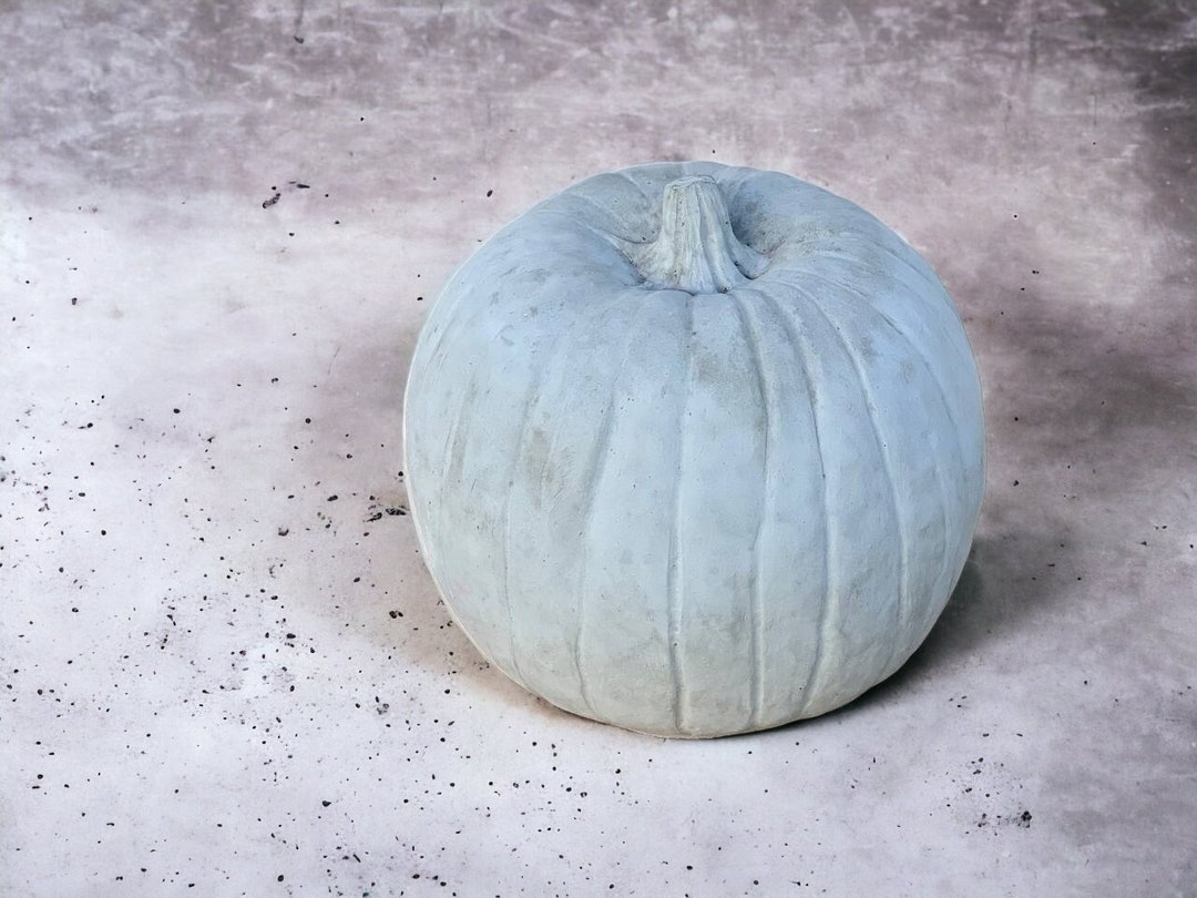 Massive Pumpkin Statue Concrete Large Pumpkin Figure Halloween Pumpkin ...