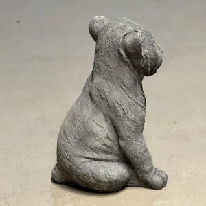 Detailed Tiger Figure Baby Tiger Sculpture Sitting Tiger Figurine ...