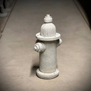 Massive Fire Hydrant Statue Large Water Pomp Figurine Concrete Fire ...