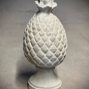 Massive Pineapple Finial Statue Concrete Pineapple Figure Realistic ...