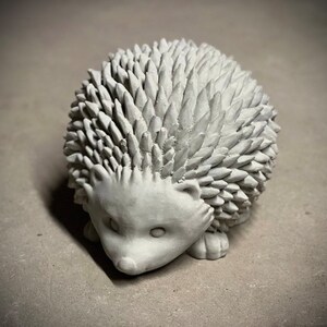 Realistic Wild Hedgehog Statue Forest Animal Figurine Concrete Cute ...
