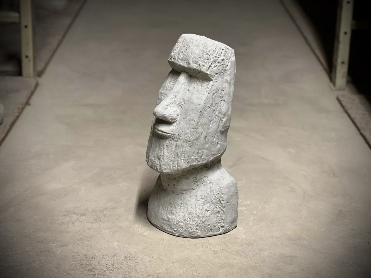 Massive Easter Head Statue Concrete Easter Head Figurine Large Head ...