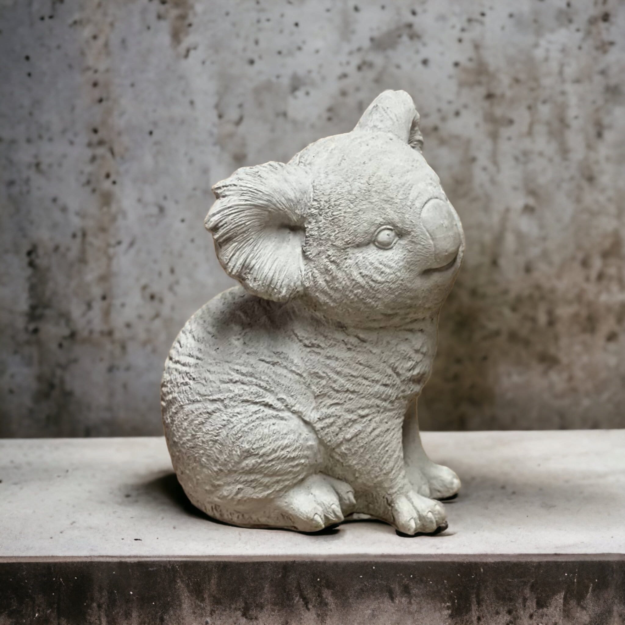 Concrete Koala Statue Detailed Koala Figure Outdoor or Indoor Sculpture ...