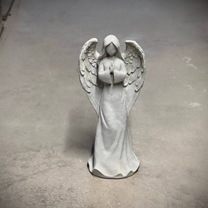 Faceless Tall Angel Statue Massive Angel With No Face Figurine Indoor ...